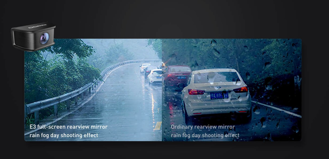 DDPAI Mola E3 Rearview Mirror Dashcam Malaysia - KTS