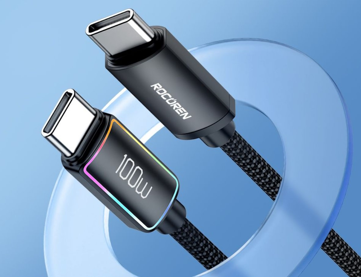 Rocoren Micai Series USB Cable C TO C 100W Malaysia - KTS