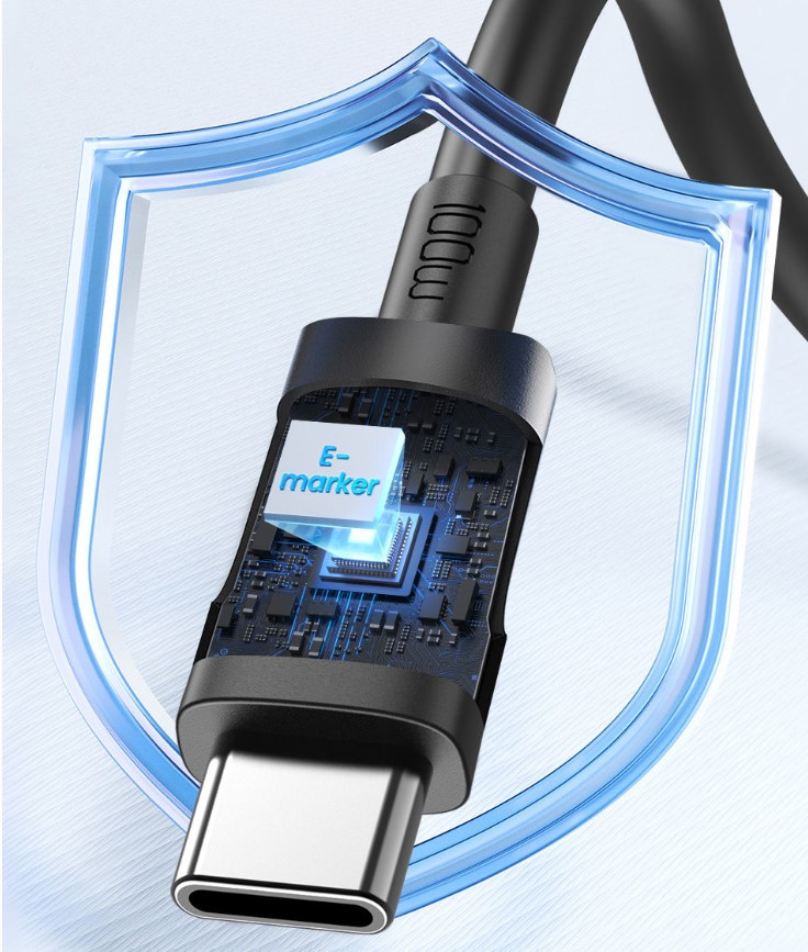 Rocoren Retro Fast USB Cable C TO C 100W Malaysia - KTS