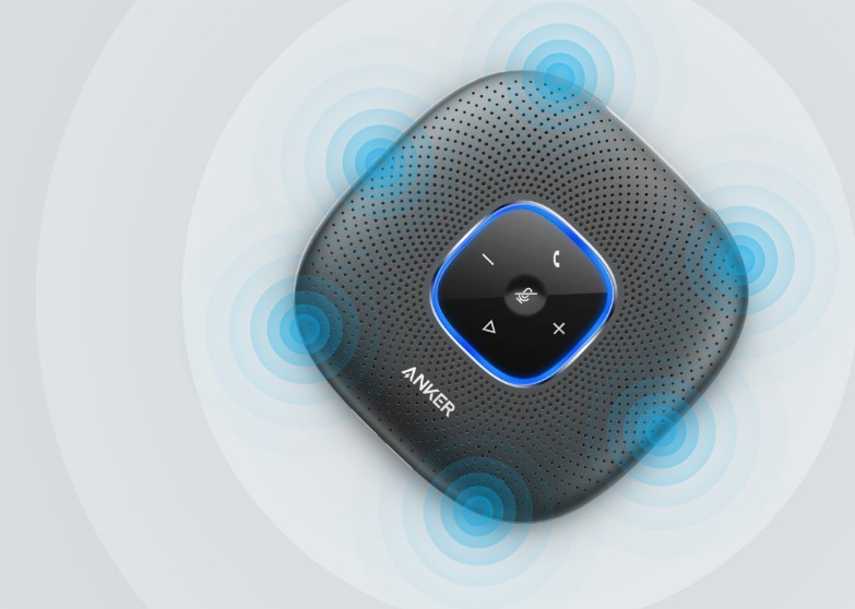 Anker PowerConf Bluetooth Speakerphone - 18 Months Warranty By Anker MY ...
