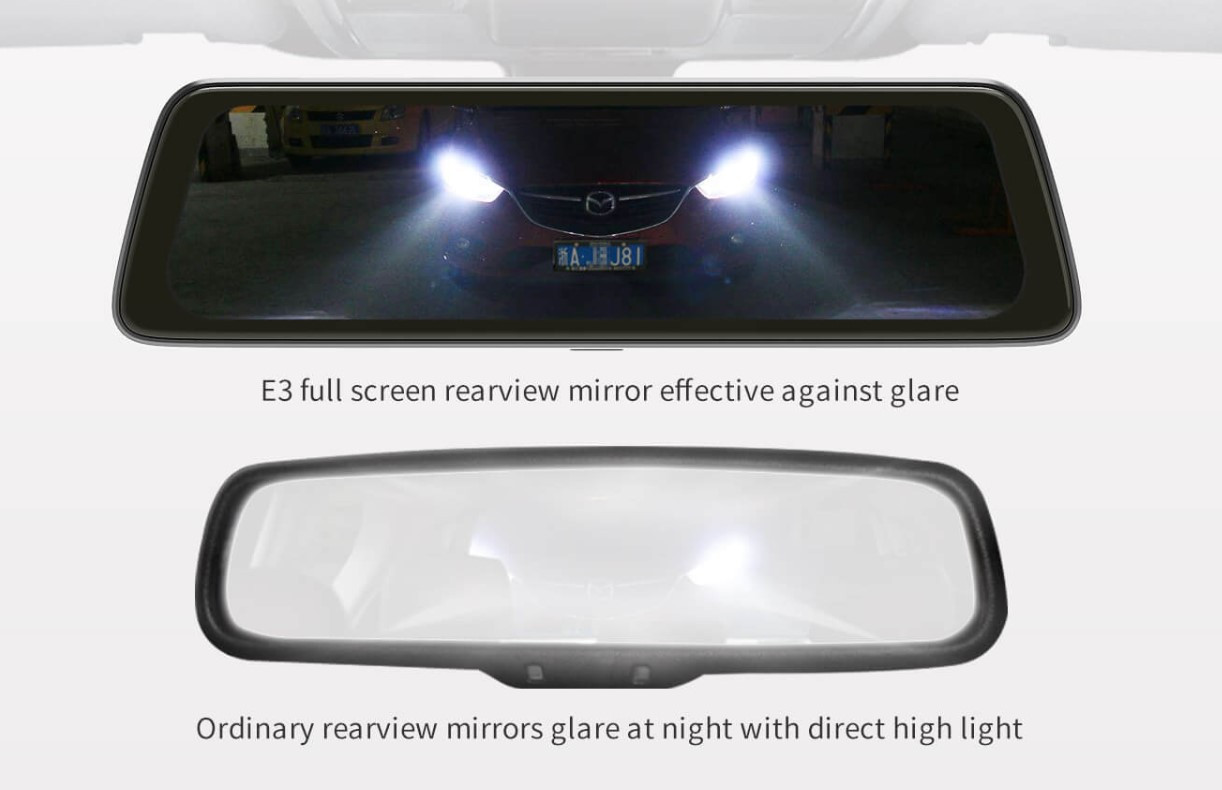 DDPAI Mola E3 Rearview Mirror Dashcam Malaysia - KTS