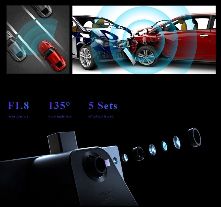 DDPAI M5S Car Stereo Dash Cam Malaysia - KTS