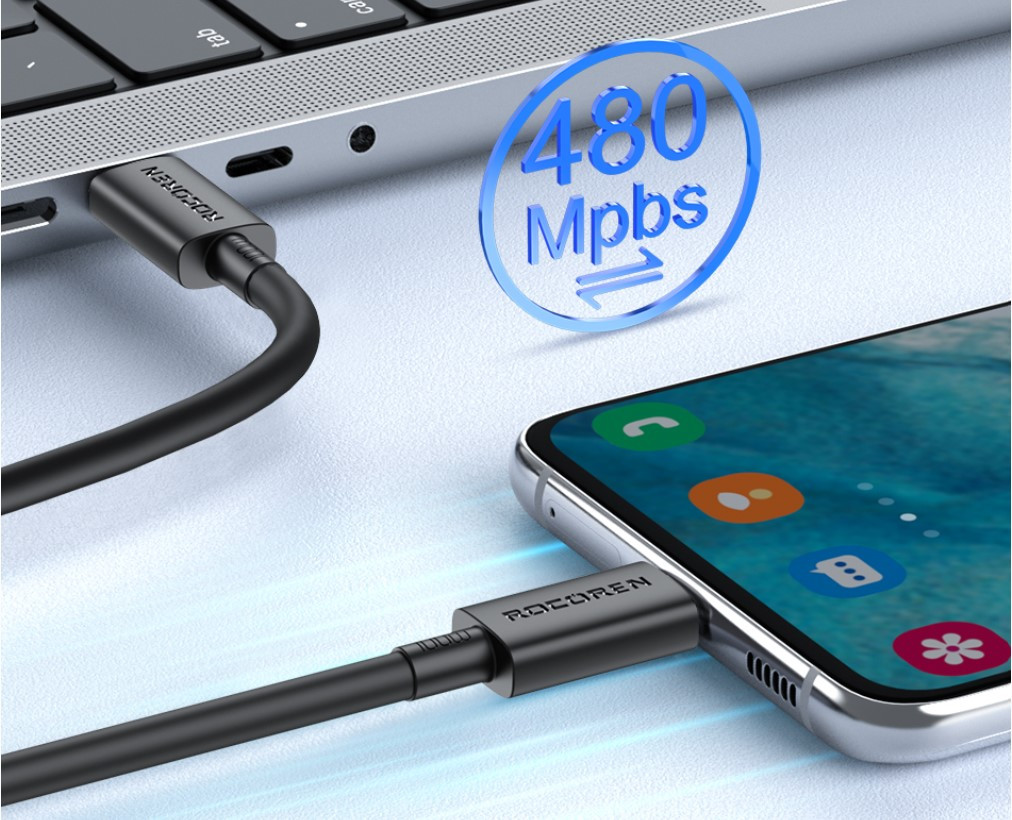 Rocoren Jianyi Series USB Cable C TO C 100W Malaysia - KTS