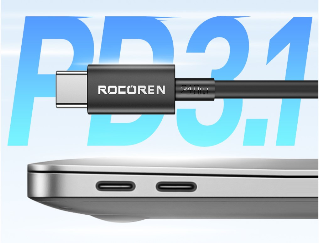 Rocoren Jianyi Series USB Cable C TO C 240W Malaysia - KTS