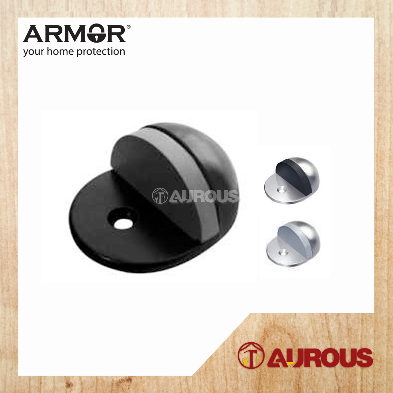 ARMOR DOME DOOR STOPPER WITH RUBBER (ADS-701B/MB , ADS-701G/SN , ADS ...
