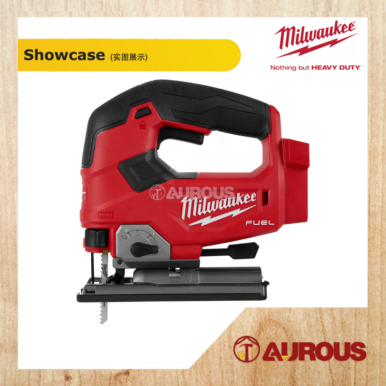 MILWAUKEE M18 FUEL CORDLESS TOP HANDLE JIGSAW M18 FJS-0X0 (BARE TOOL ...