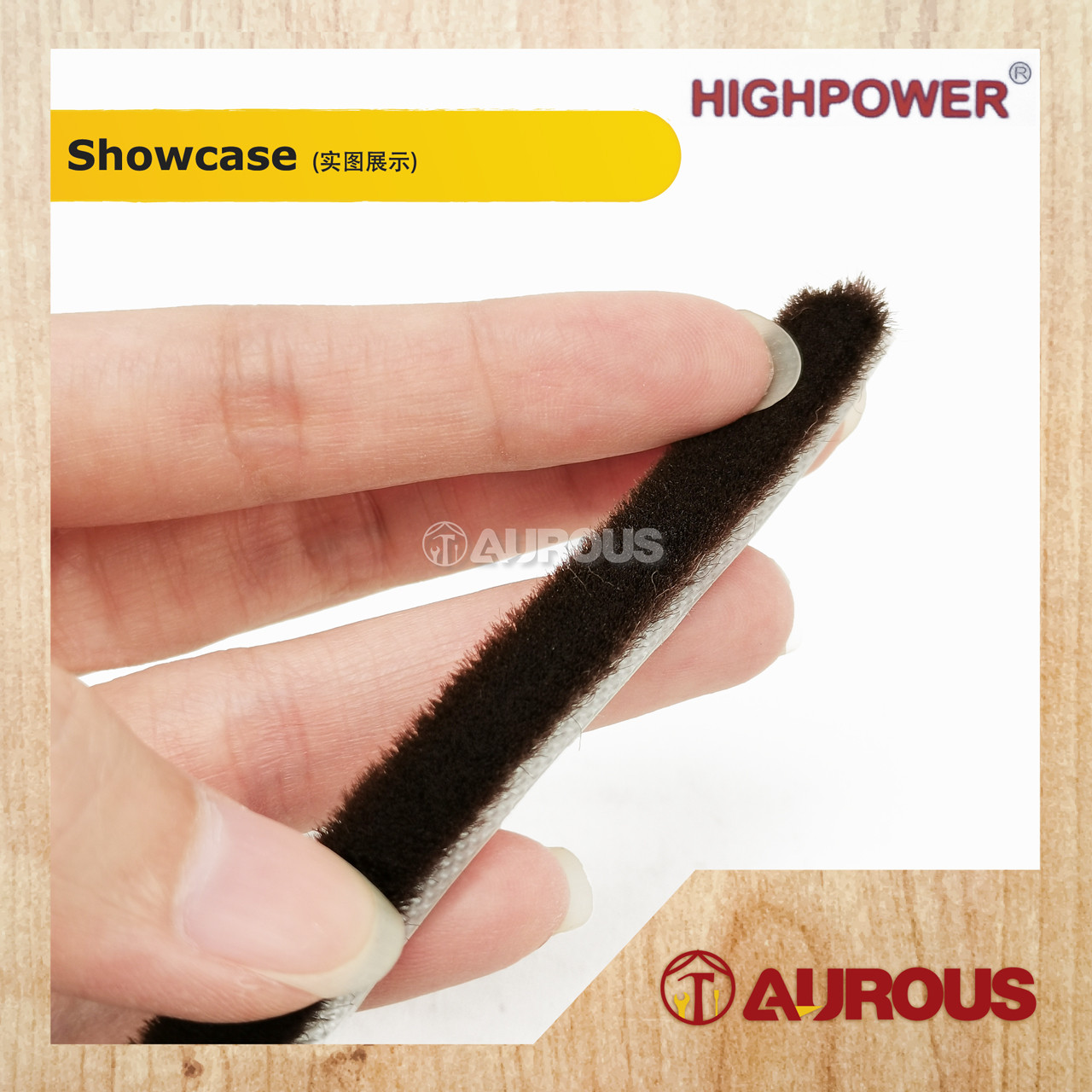 HIGHPOWER DOOR WINDOW BRUSH PILE INSULATION SEAL DRAUGHT EXCLUDER 5M ...