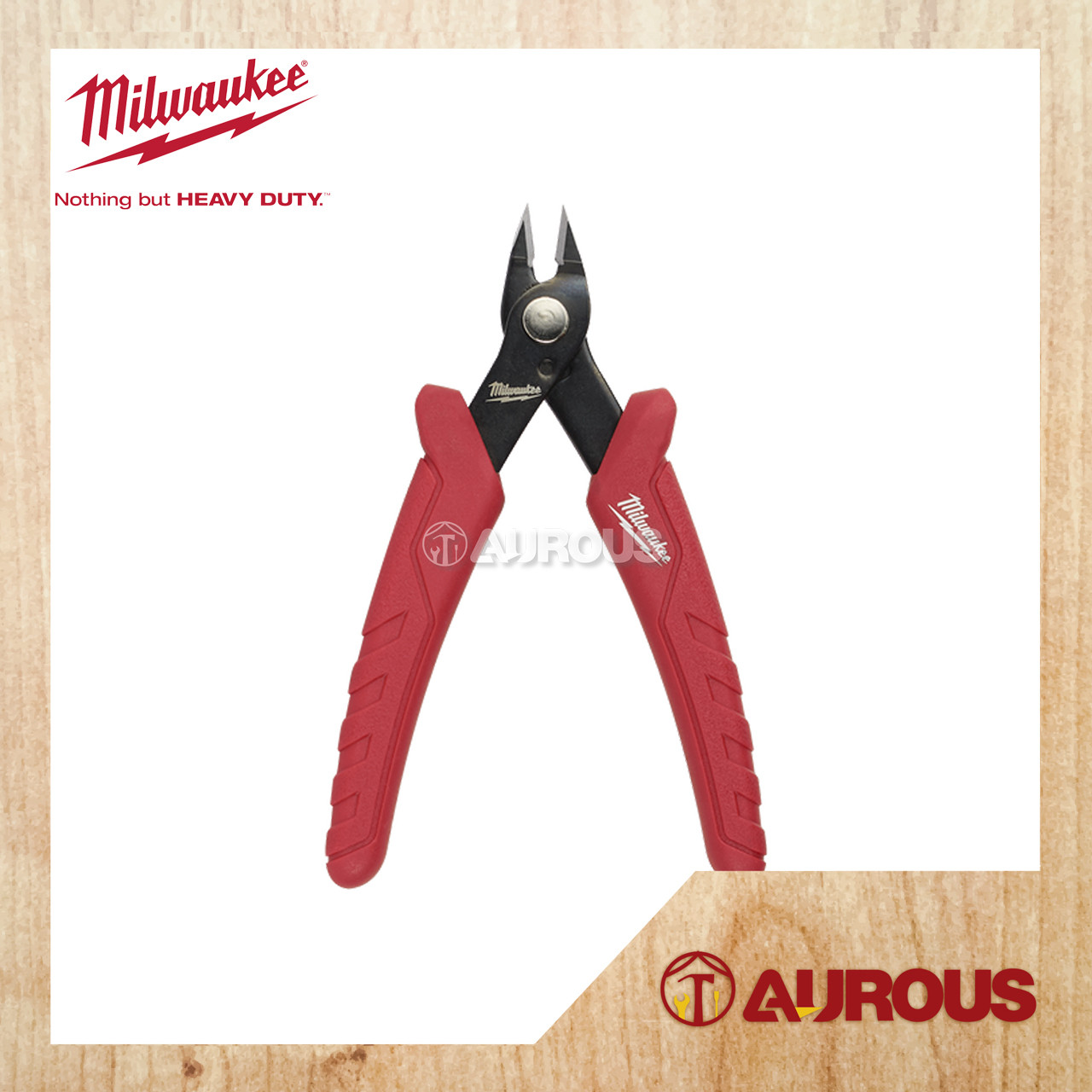 MILWAUKEE MINI FLUSH CUTTER WIRE CUTTER PLIER 130MM/5'' 48-22-6105 ...
