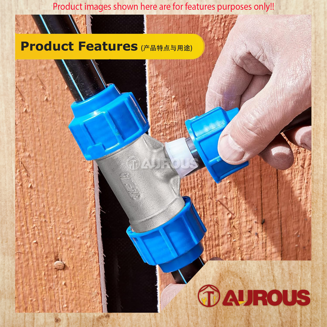 (1'' , 1/2'' , 3/4'') SUS304 STAINLESS STEEL PIPE FITTING PENYAMBUNG ...