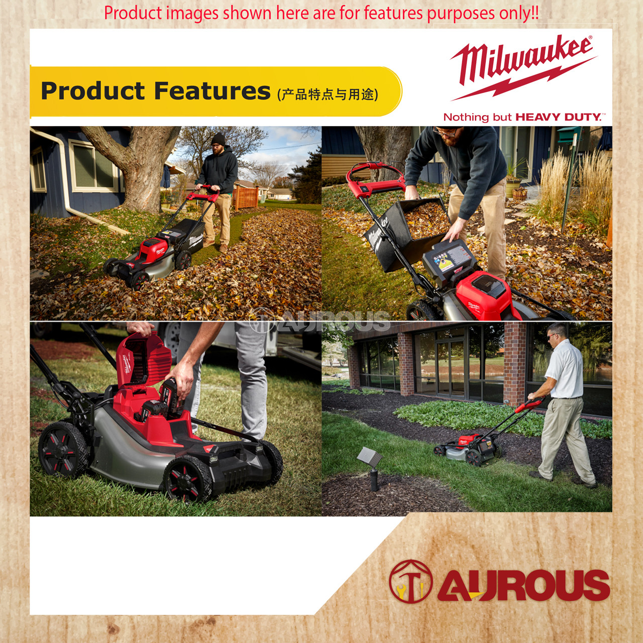 MILWAUKEE M18 FUEL 53CM (21″) SELF PROPELLED DUAL BATTERY LAWN MOWER ...