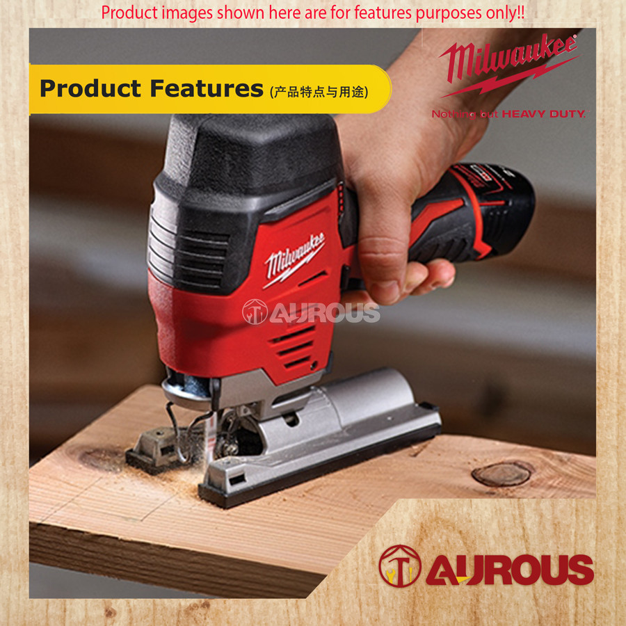 MILWAUKEE M12 HIGH PERFORMANCE COMPACT JIGSAW (M12 JS-0 / M12 JS-201B ...