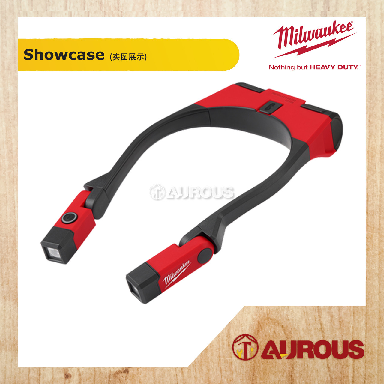 MILWAUKEE L4 B3 USB RECHARGEABLE NECK LIGHT L4 NL400-301 - Aurous Hardware Online Store