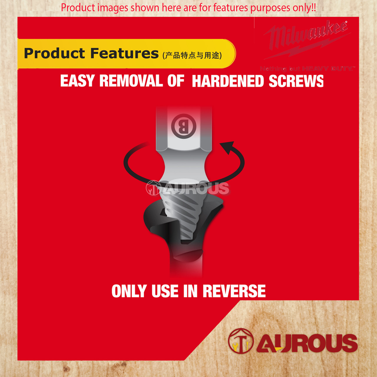 MILWAUKEE M2 STEEL SCREW EXTRACTOR 4 PCS SET (SIZES #1, #2, #3, #4) 49 ...