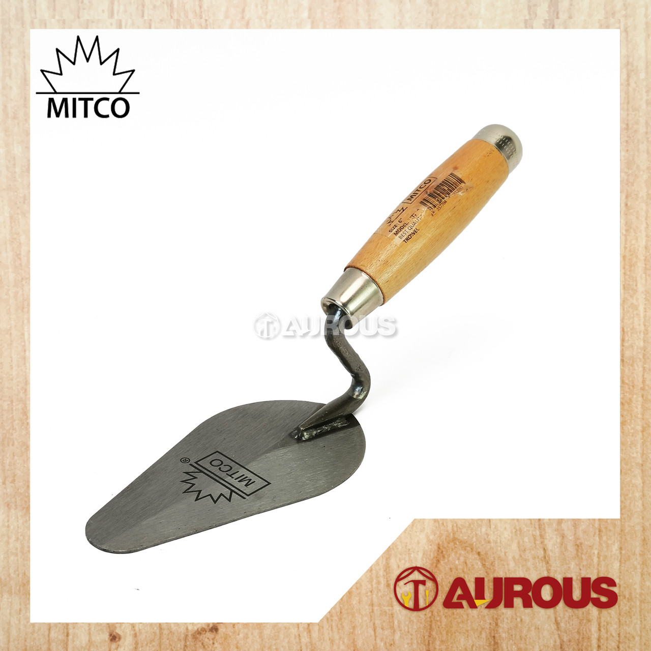 MITCO H/D BRICKLAYING TROWEL SUDU SIMEN 6" (MT789) - Aurous Hardware ...