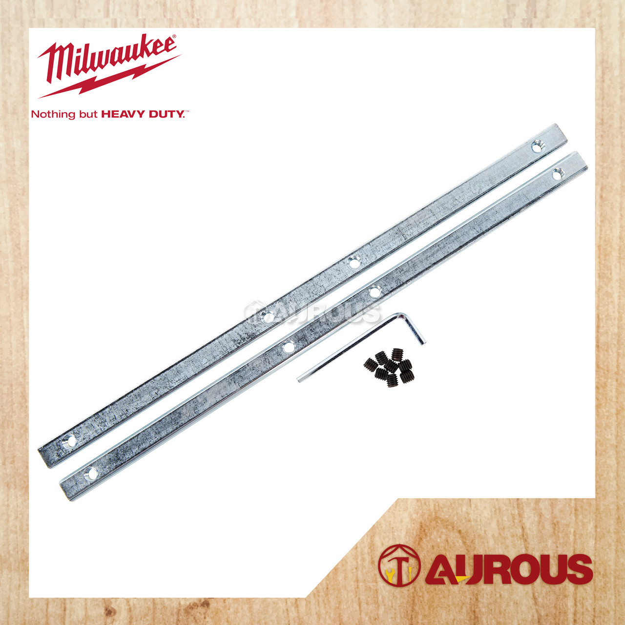 MILWAUKEE GUIDE RAIL JOINING BARS CONNECTOR PSA-2 EMEA (FOR M18 FPS55 ...
