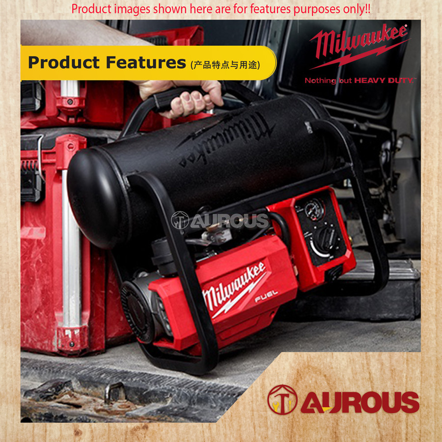 MILWAUKEE M18 FUEL 7.6L COMPACT AIR COMPRESSOR [M18 FAC-0 / M18 FAC ...