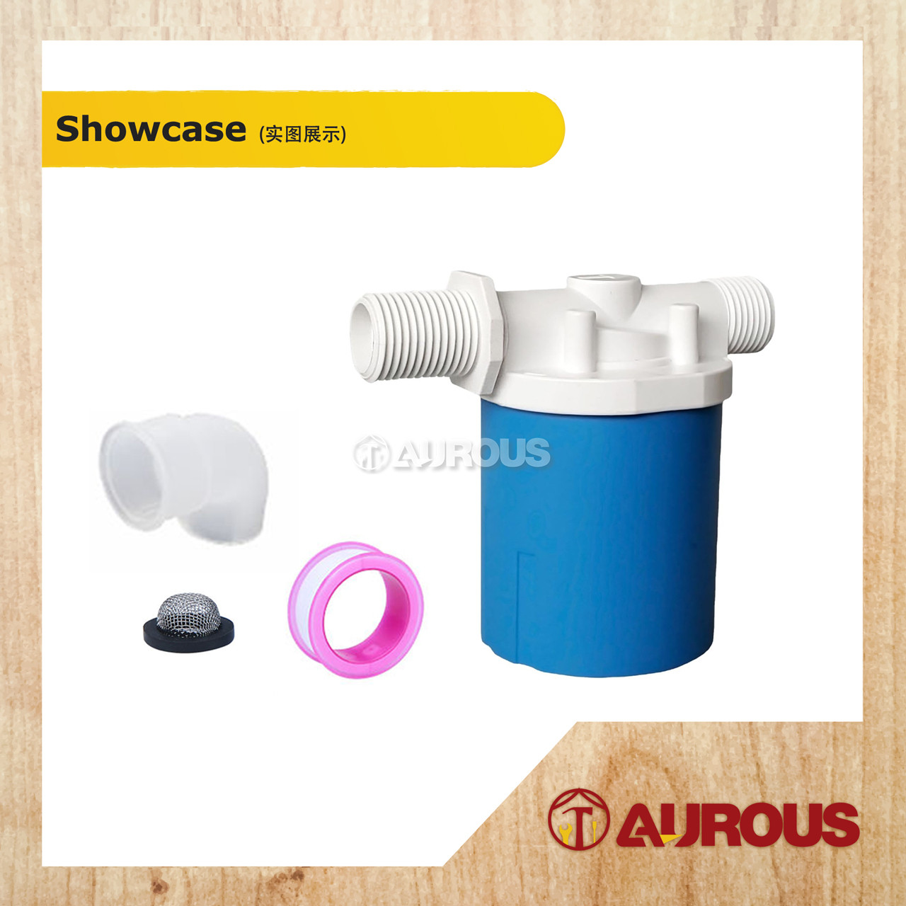 PVC AUTOMATIC WATER LEVEL CONTROL INLET FLOAT VALVE (SIDE INLET/TOP ...