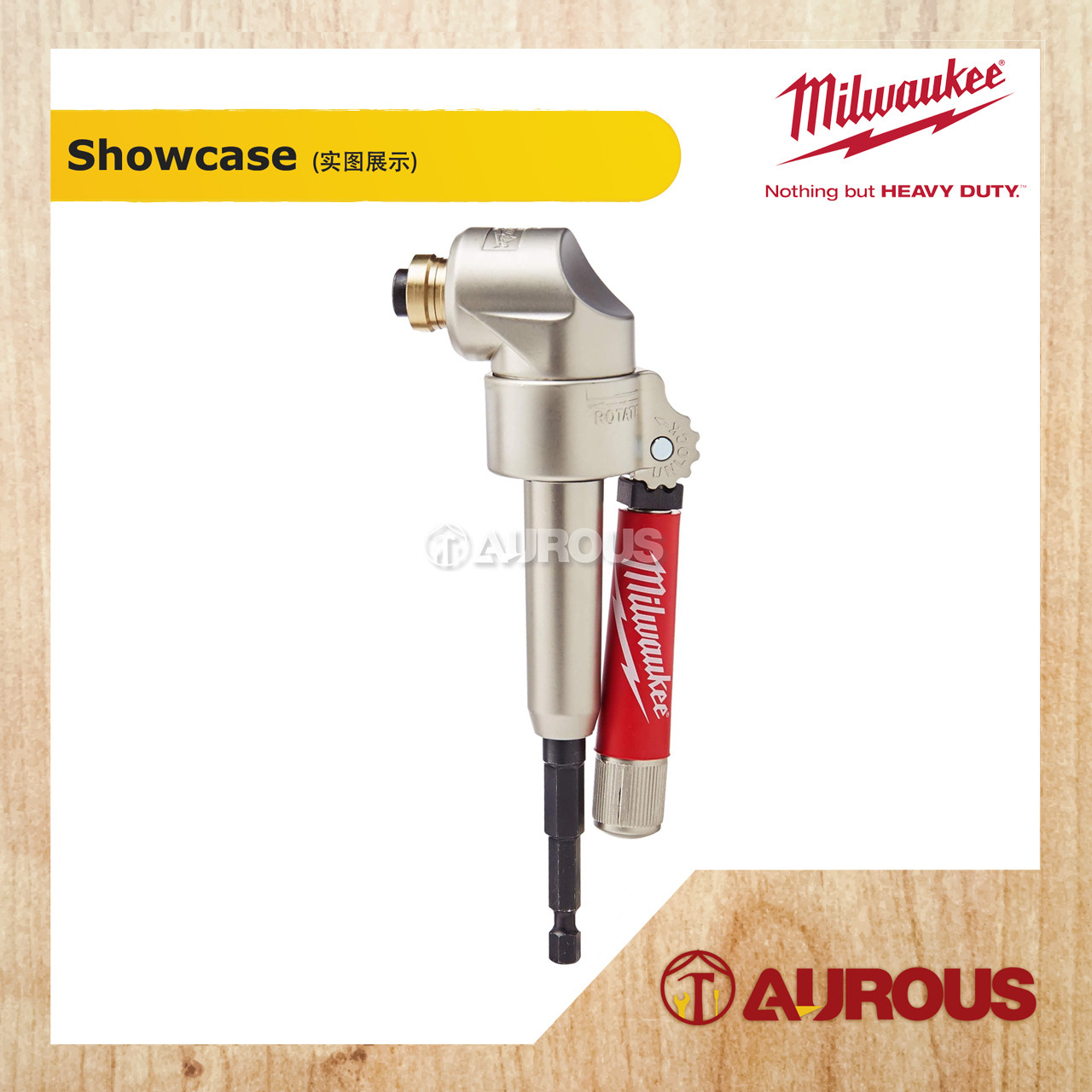 MILWAUKEE OFFSET SCREW DRIVER/DRILL RIGHT ANGLE ATTACHMENT OSD2 4932 ...