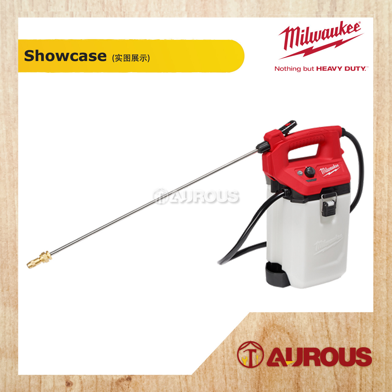 MILWAUKEE M12 HANDHELD CHEMICAL SPRAYER 7 LITRE M12 BHCS7L-0 (BARE TOOL ...