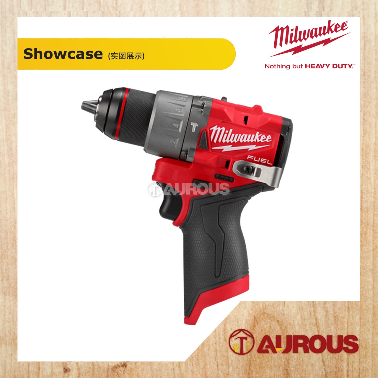 MILWAUKEE M12 FUEL GEN 3 13MM PERCUSSION HAMMER DRILL/DRIVER (M12 FPD2 ...