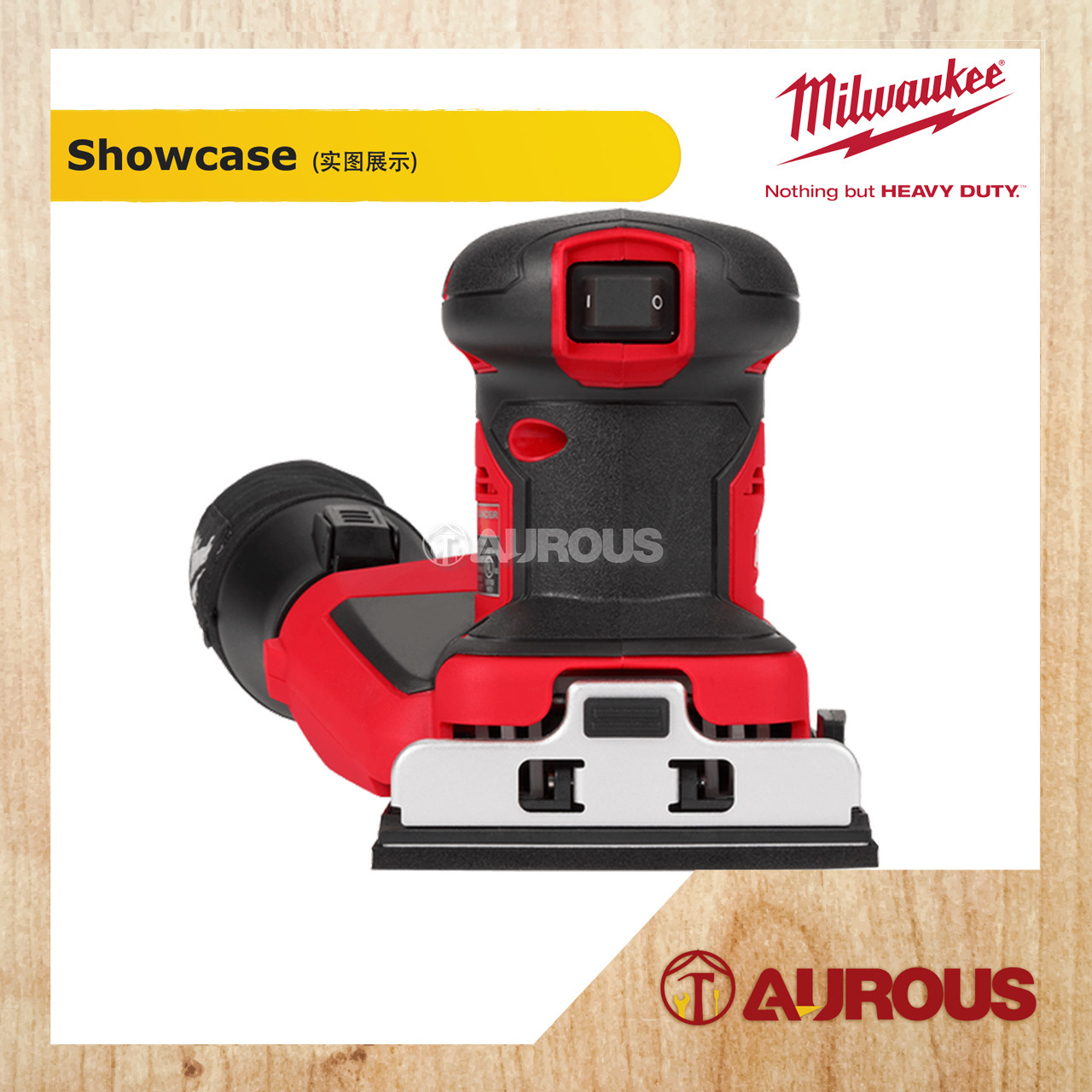 MILWAUKEE M18 1/4'' SHEET SANDER M18 BQSS-0 (BARE TOOL) - Aurous ...
