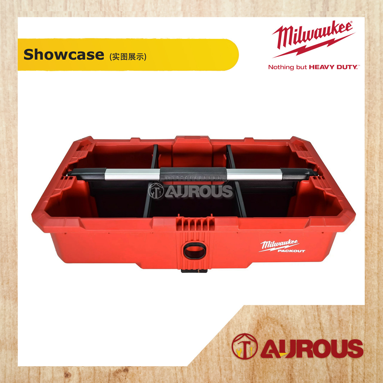 MILWAUKEE PACKOUT TOOL CADDY / TRAY 48-22-8045 (MAX CAPACITY 11.3KG ...