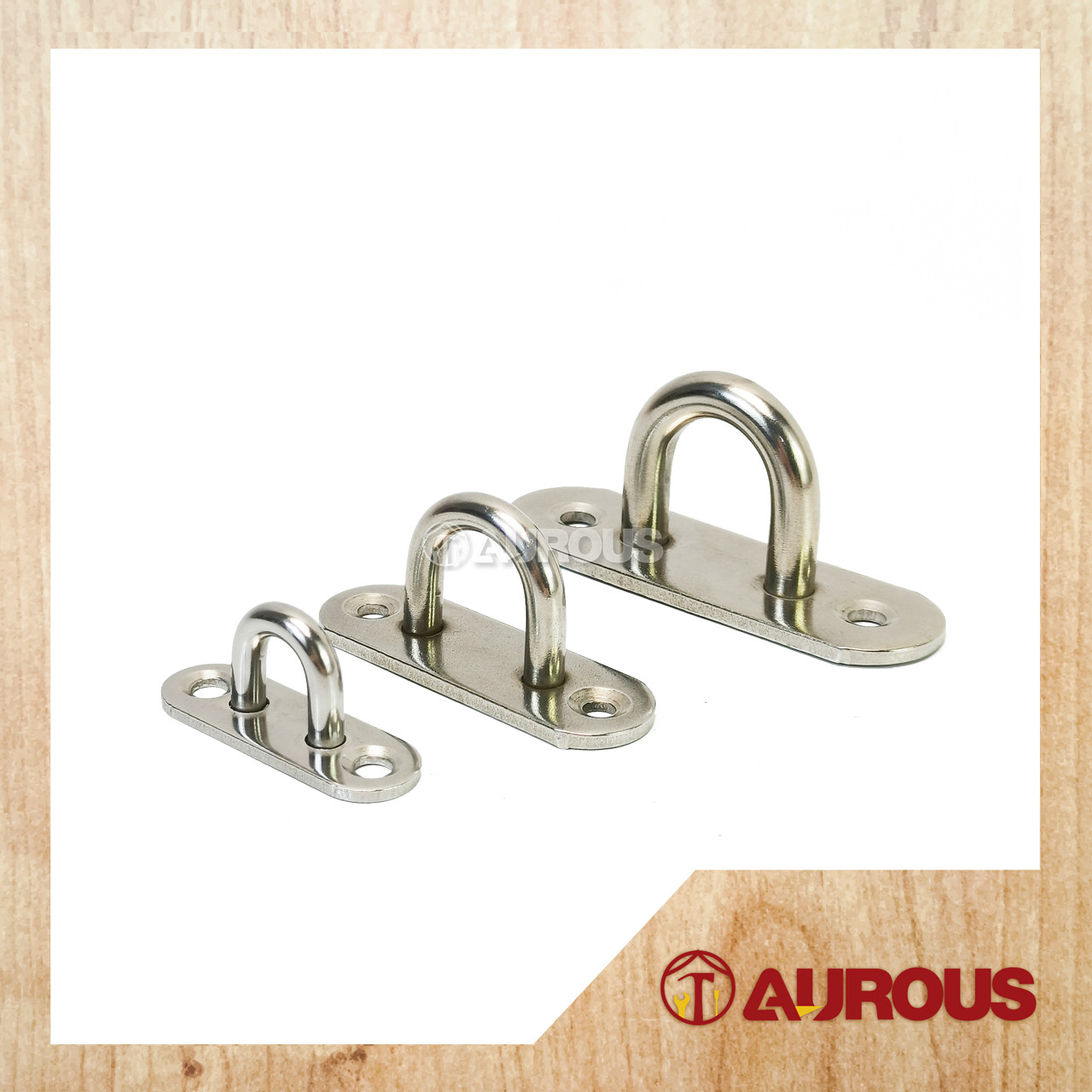 STAINLESS STEEL FAN HOOK WITH 2 PCS HOLE TYPE BRACKET (45MM/60MM/80MM ...