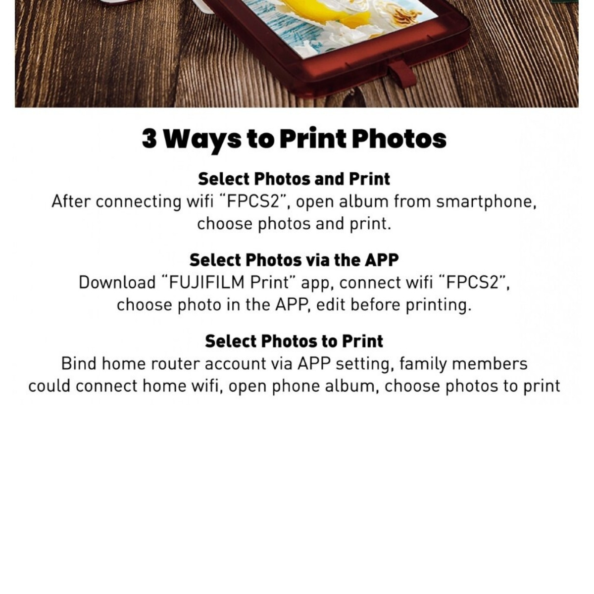 [PRE-ORDER 2 WEEKS] Fujifilm Princiao Smart II Photo Printer - Smart 2 ...