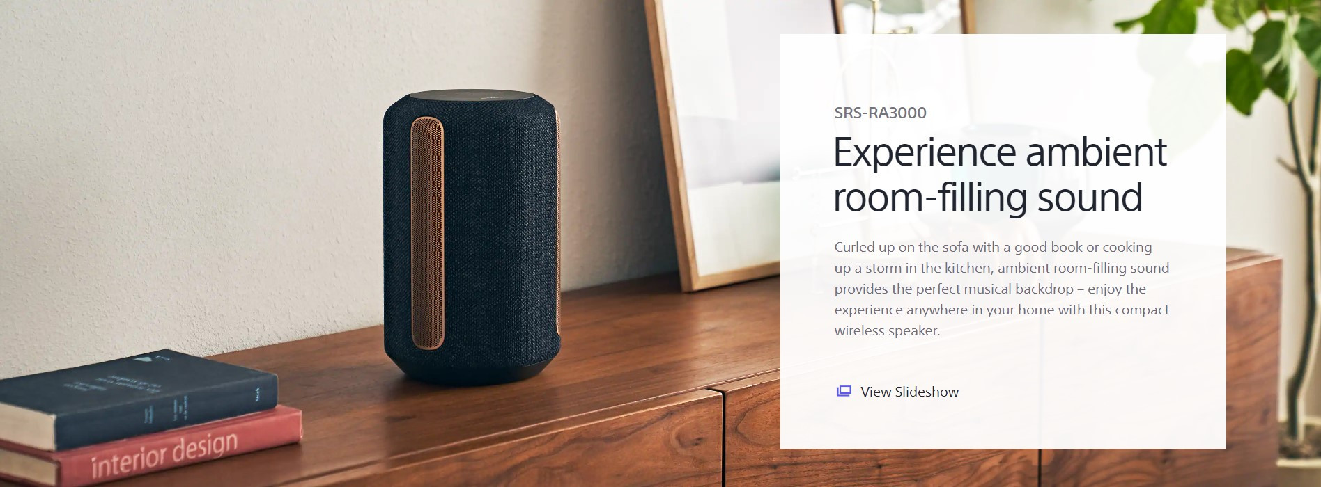 Sony SRS-RA3000 / SRS-RA5000 Premium Wireless Speaker with Ambient Room ...