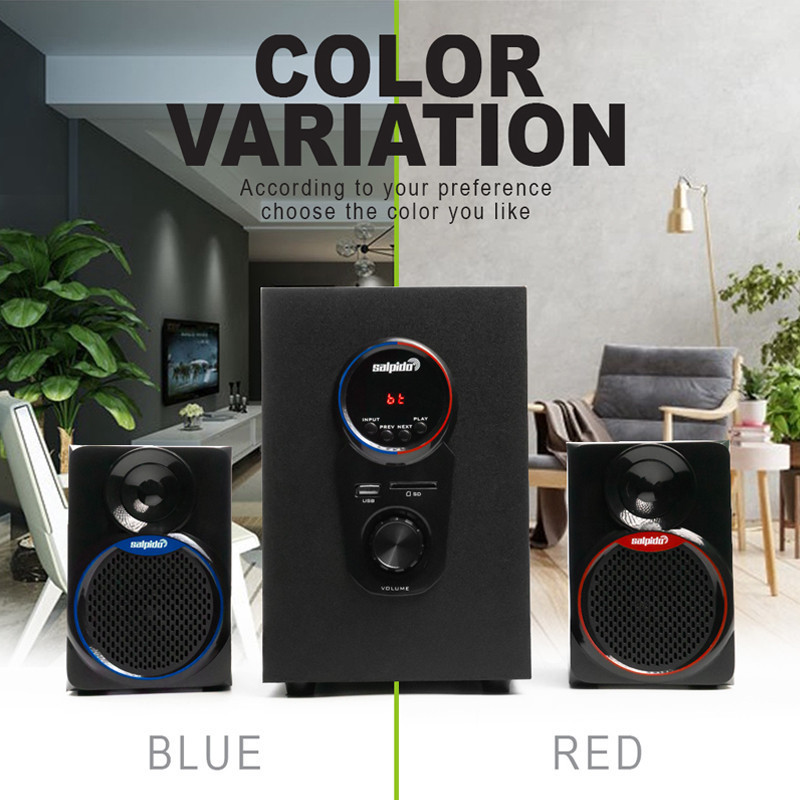 SALPIDO CAPRONI 107 BLACK MULTIMEDIA SPEAKER 2.1 [SBN:Yes NILAI:Yes ...