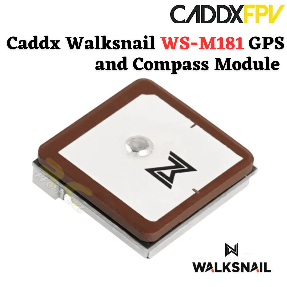 Caddx Walksnail WS-M181 GPS M10 GNSS BUILT-IN QMC5883 Compass Module WN ...