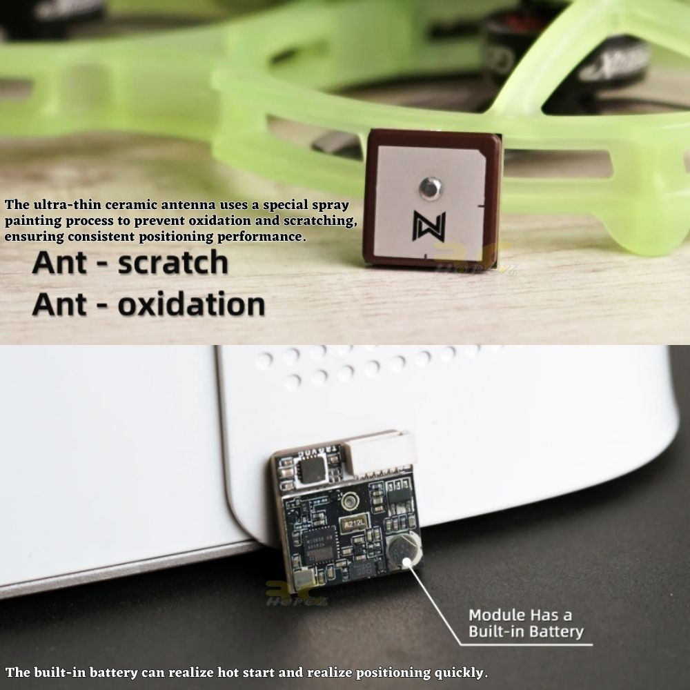 Caddx Walksnail WS-M181 GPS M10 GNSS BUILT-IN QMC5883 Compass Module WN ...