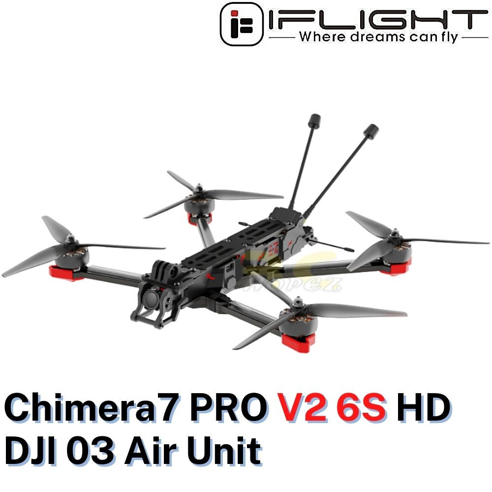 iFlight Chimera7 PRO V2 6S HD With DJI 03 Air Unit Camera Chimera7 Pro ...