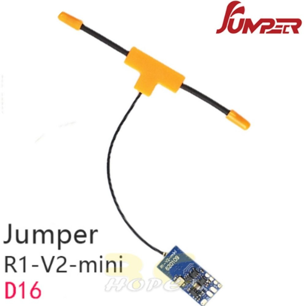 Jumper R1 V2 Mini D16 receiver compatible with FrSky D16 XM+ protocol ...