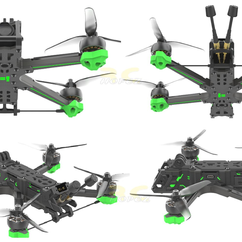 iFlight Nazgul Evoque F5D V2 DeadCat HD 6S 5 Inch FPV Racing Drone With ...