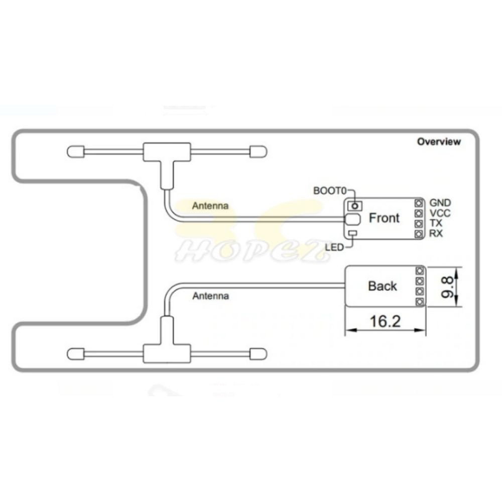 Jumper 2.4GHz ExpressLRS ELRS AION-RX-MINI receiver RX-MINI(ELRS) – RC ...