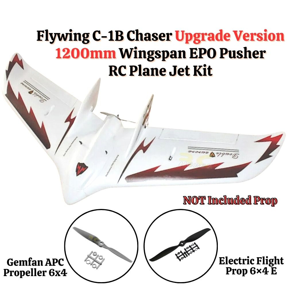 Pusher RC Plane Jet Kit Flywing C-1B Chaser Upgrade Version 1200mm ...