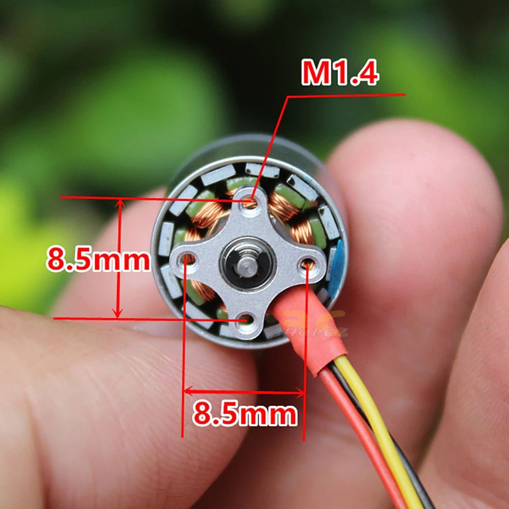 DarwinFPV Darwin 1104 4300KV 1-3S 1.5mm Shaft Brushless Motor Darwin ...