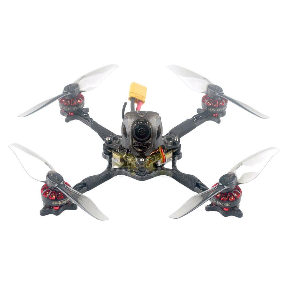 Happymodel Crux3 115mm 1-2S CrazybeeX V2.2 4In1 AIO w/Caddx ANT 1200tvl ...