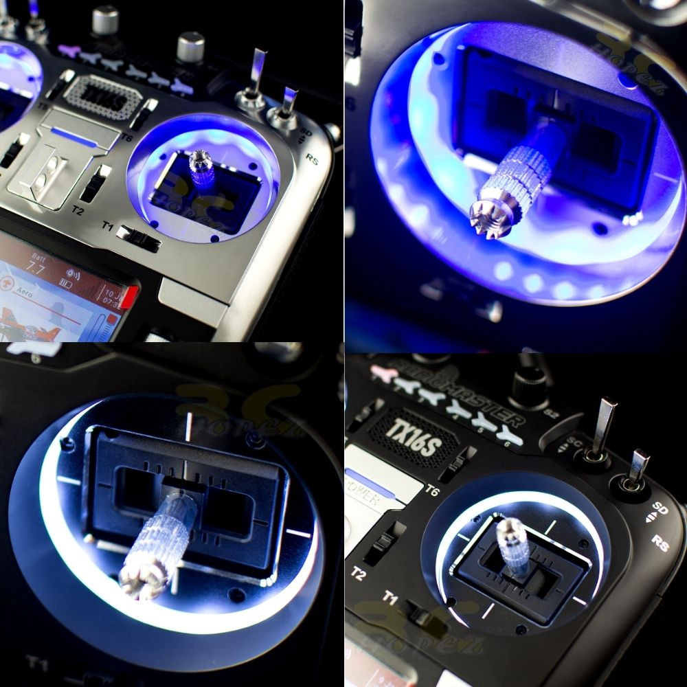 RadioMaster TX16S Radio Transmitter LED Gimbal Backlight Retrofit Light ...
