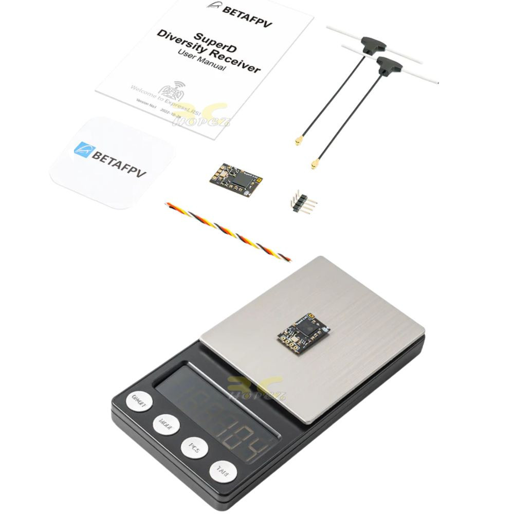 BETAFPV SuperD ELRS ExpressLRS 2.4G Diversity Receiver for FPV Racing ...