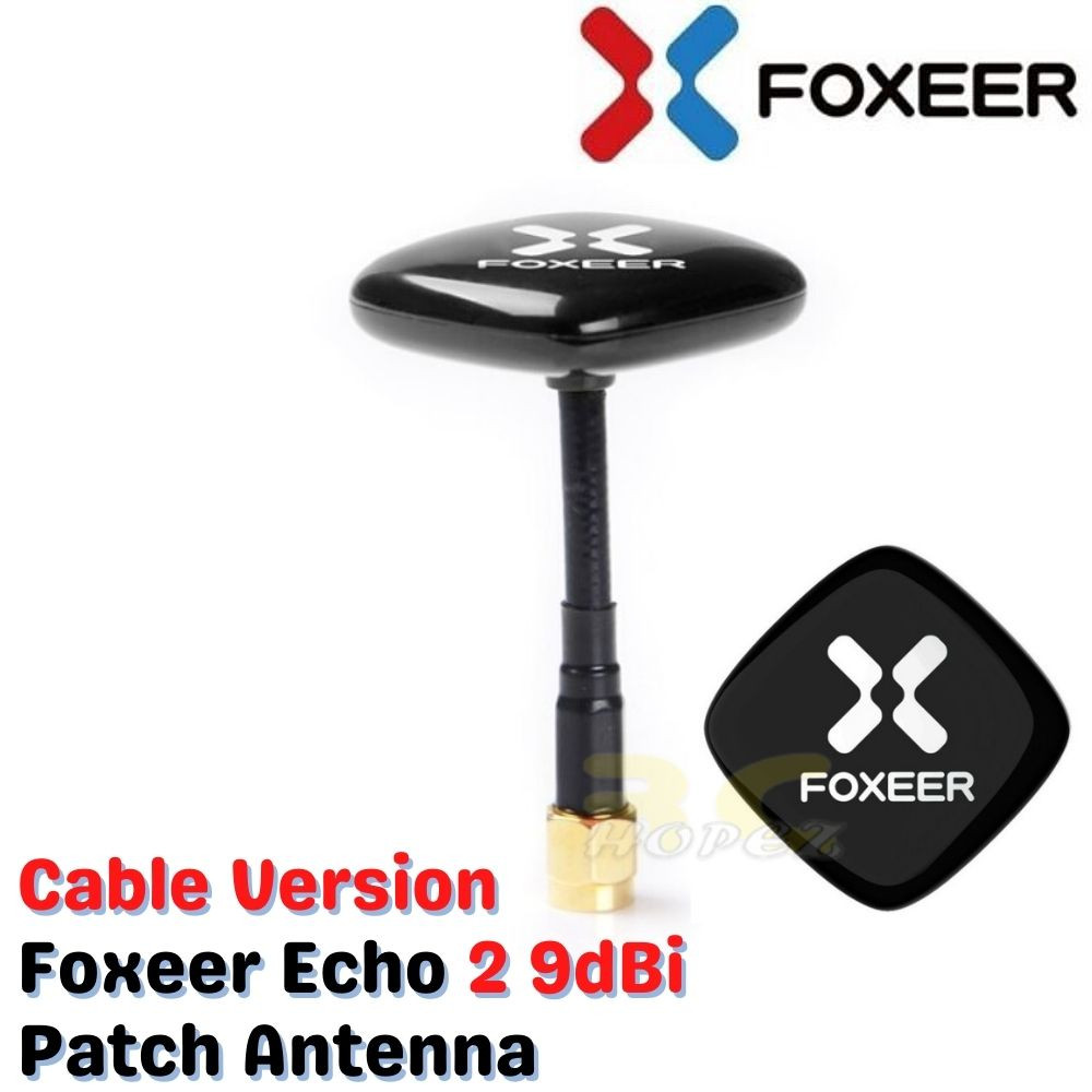 Foxeer Echo V2 2 5.8GHz 9dBi Patch Antenna LHCP/RHCP for FPV Racing ...