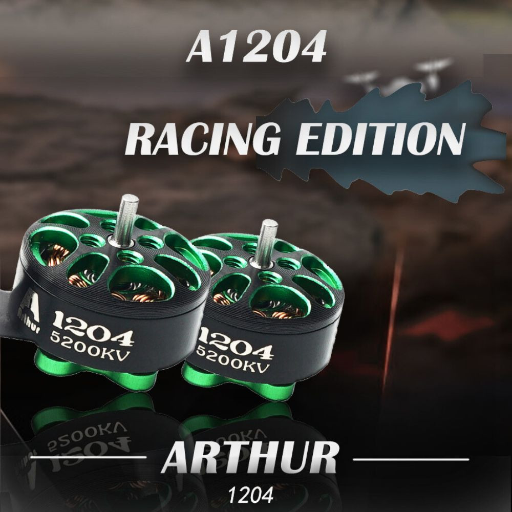 Flash Hobby A1204 2500/3100/5200KV 2-4S 2.0mm Shaft Brushless Motor For ...