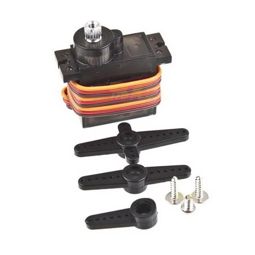 TowerPro MG90S 9g Micro Analog Metal Gear Servo 180 Degree with Servo ...