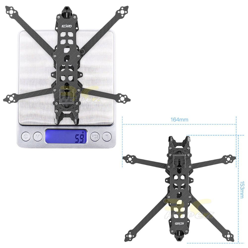 GEPRC GEP-Tern-LR40 Frame Kit 180mm 4Inch Compatible Analog/HD GEP-LR40 ...