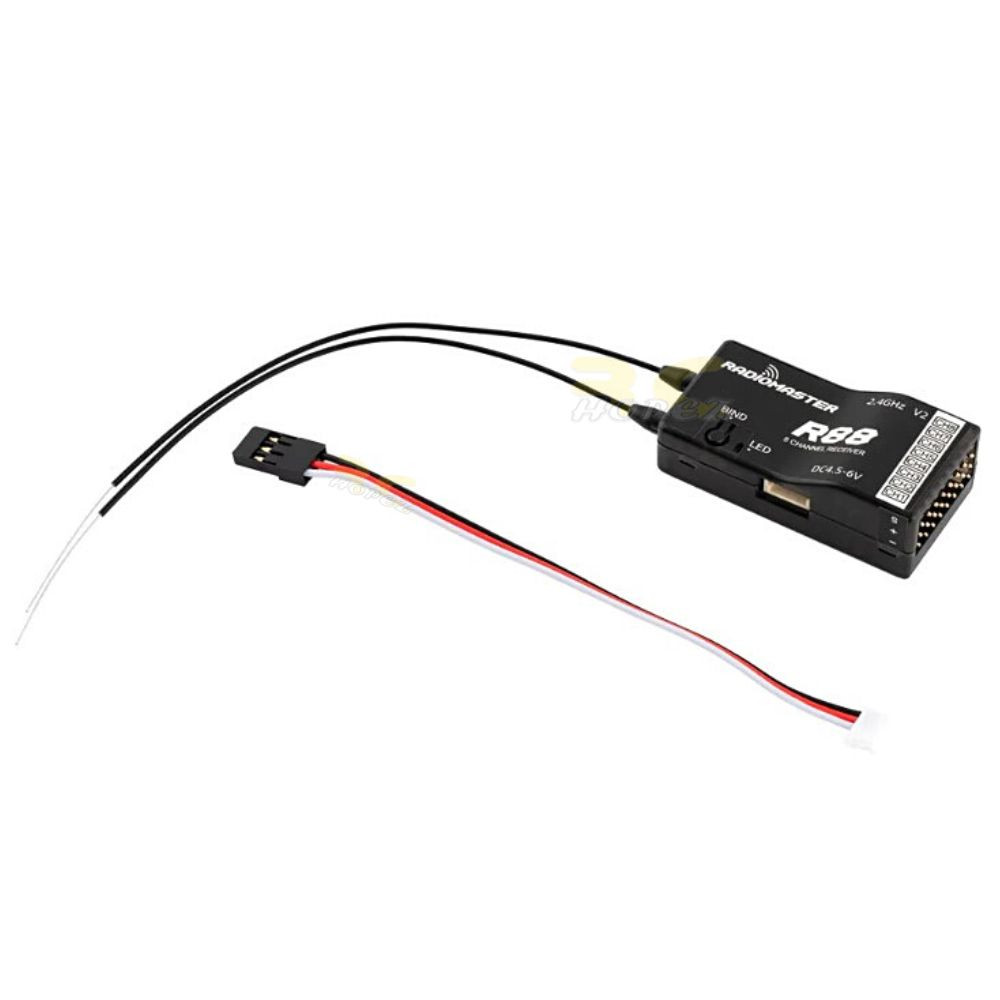 RadioMaster R88 V2 8CH Frsky D8 / D16 / SFHSS Compatible PWM / SBUS ...