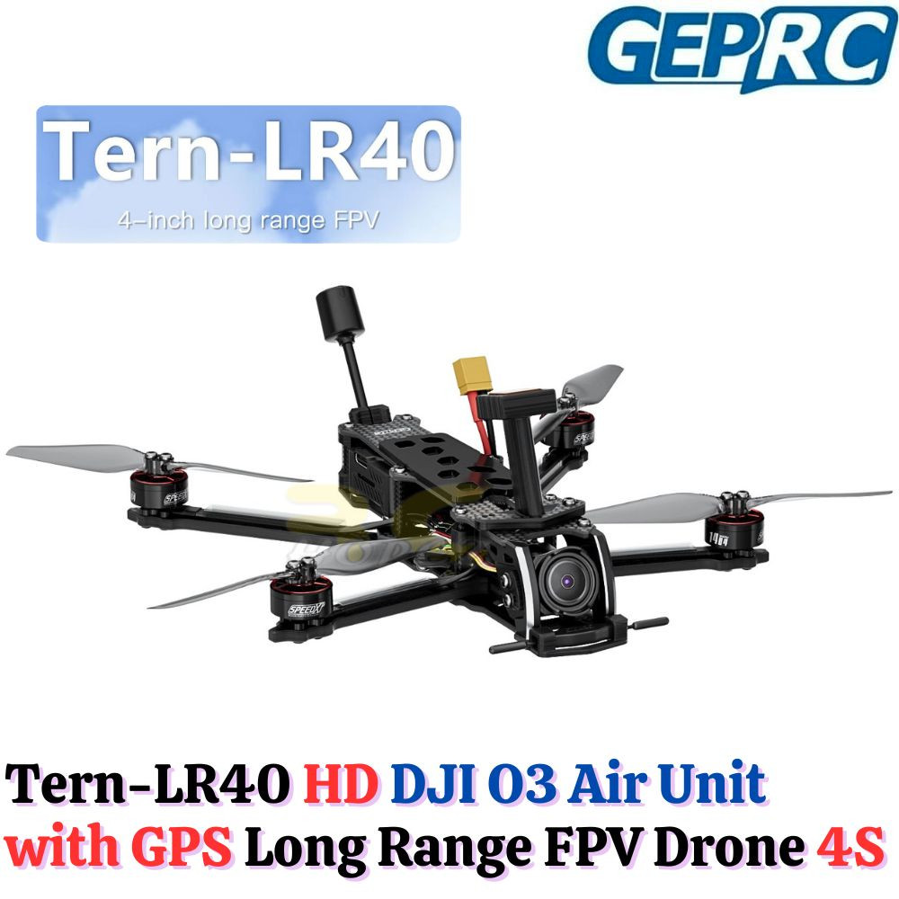 GEPRC Tern-LR40 HD w/DJI O3 Air Unit With GPS Long Range 4Inch 4S FPV ...