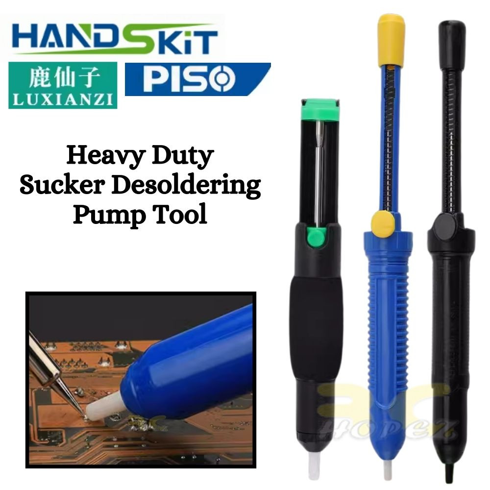 Heavy Duty Solder Cleaner Desoldering Desolder Welding Suction Pump ...