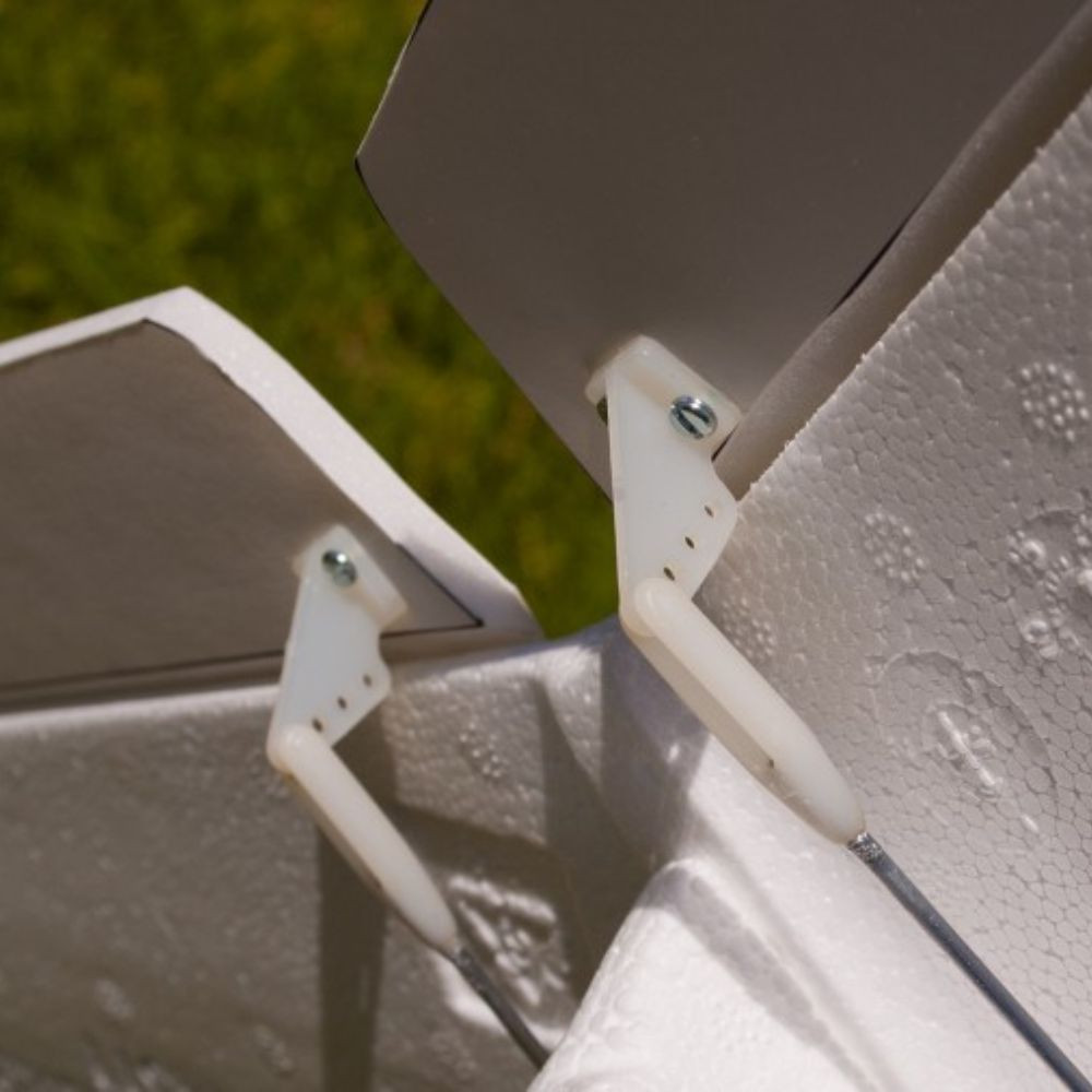 Nylon Clevis 21.5mm x 1.2mm for RC Fixed Wing Airplane (5Pcs/Pack ...