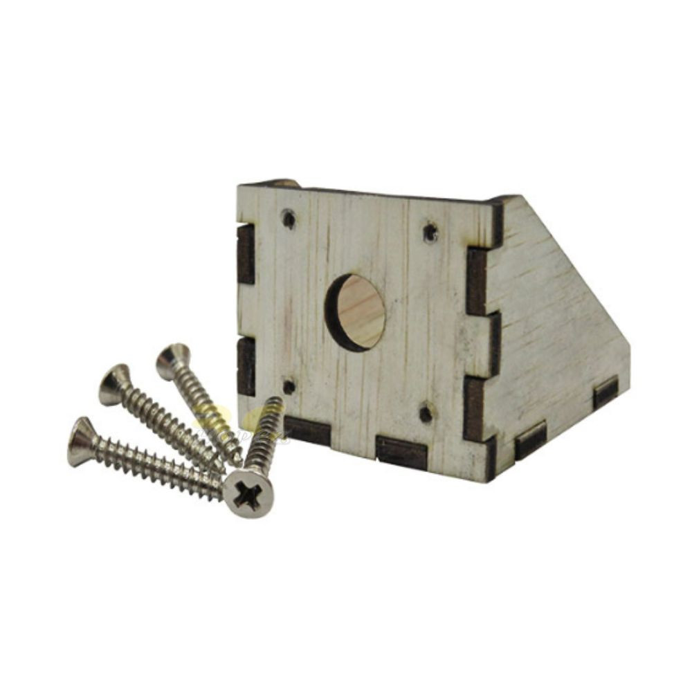 RC Plane DIY PLY Wood Motor Mounting + Free 4Pcs Screw Compatible For ...